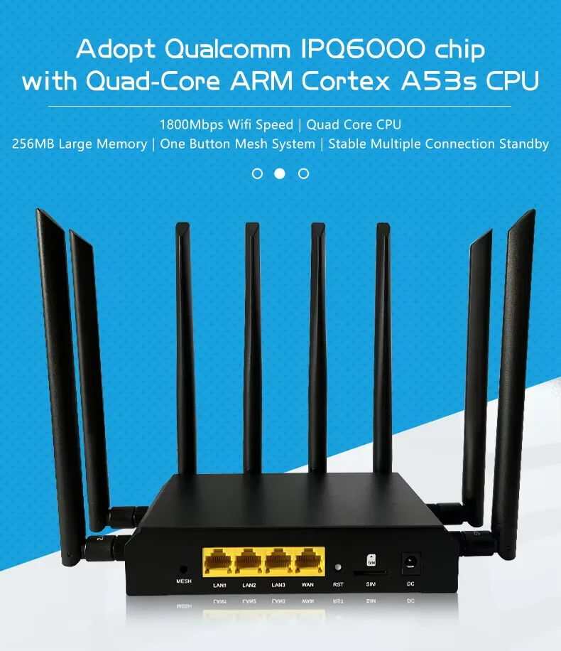 4G LTE Cat12 Outdoor CPE Modem - Wi-Fi Wireless Broadband