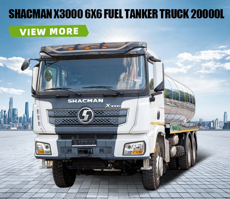 Shacman F3000 Diesel Fuel Tank Truck - 30000L Capacity