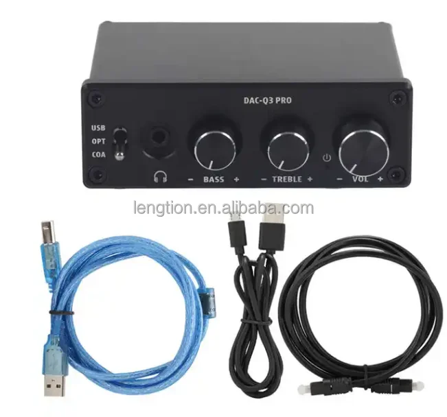 AC Q3 PRO DAC Decoding Decoder with Headphone Amplifier