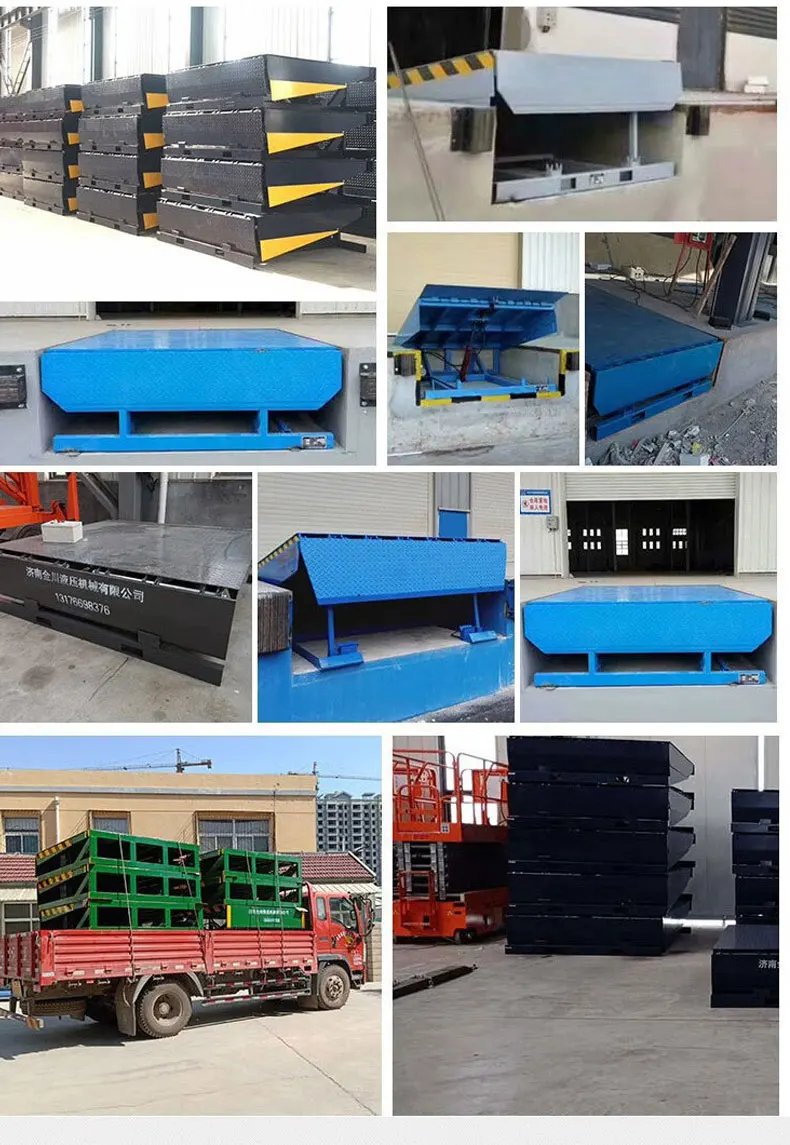 Loading Auxiliary Ramp Hydraulic Boarding Bridge Platform Boarding Bridge Hydraulic Dock Leveler ...