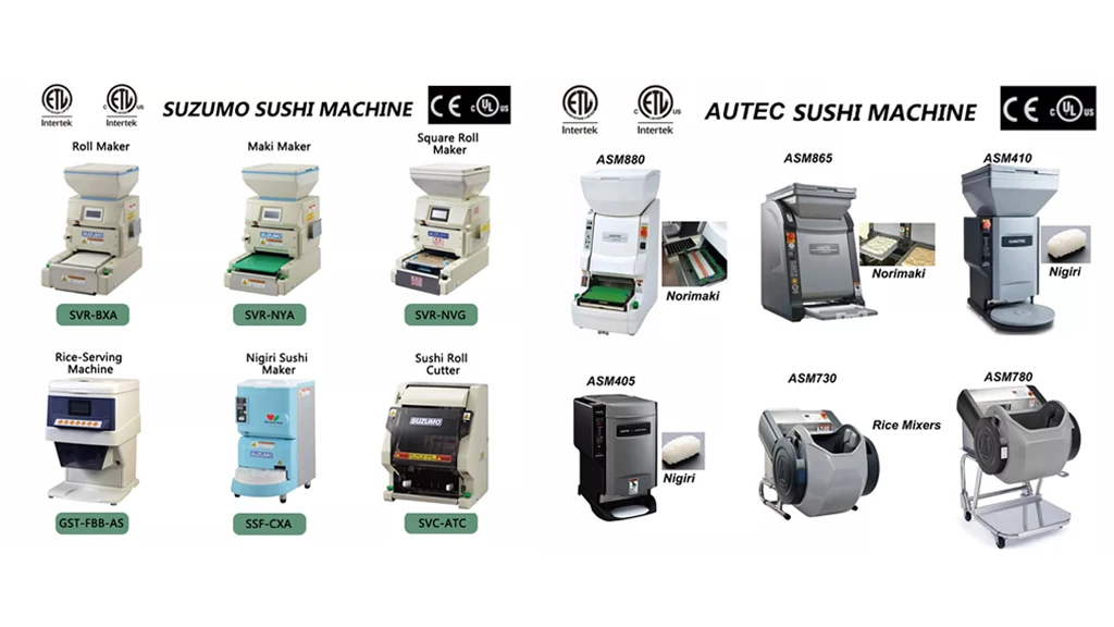 Full Automatic AUTEC ASM260 Sushi Cutting Robot Sushi Cutter Machine