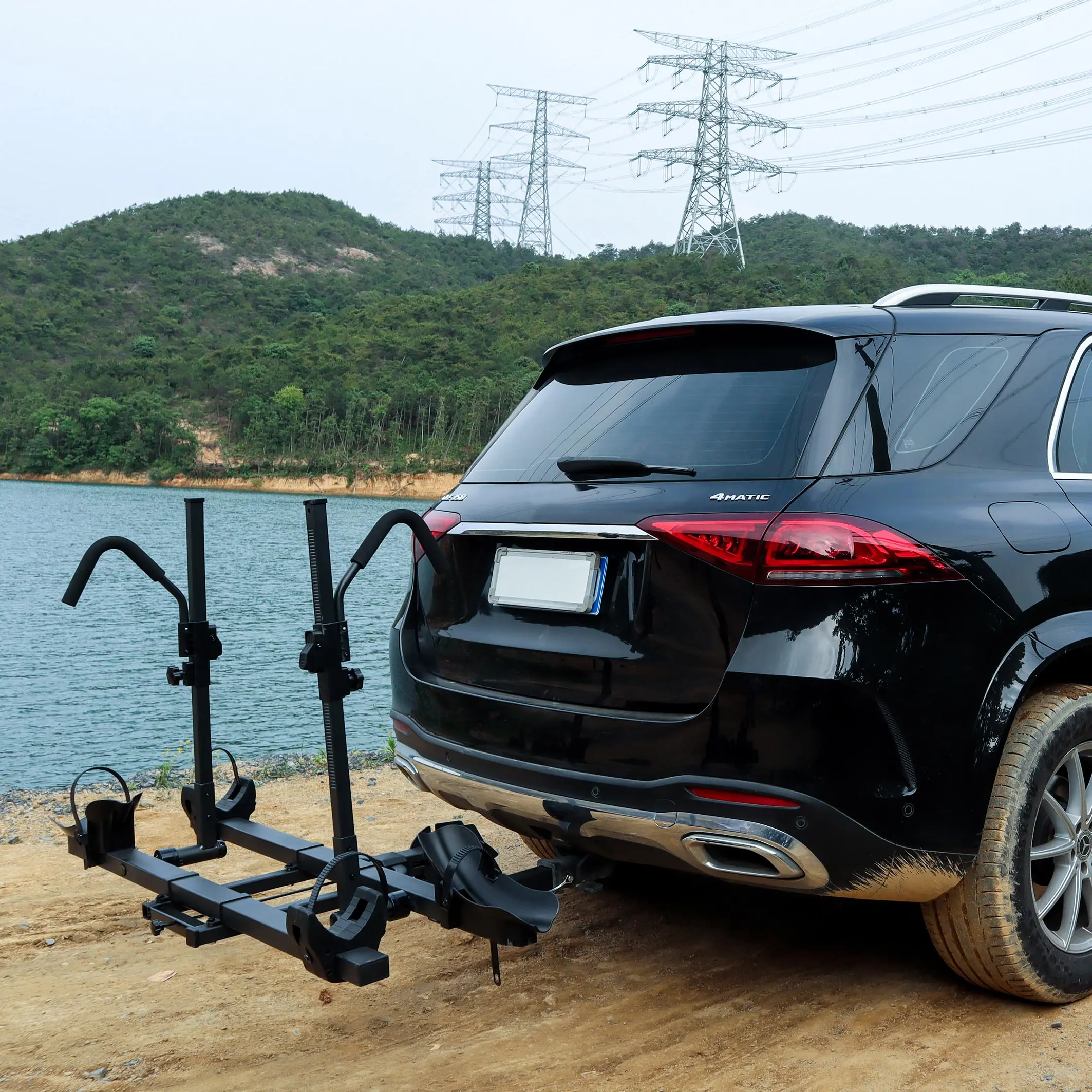 Universal Rear Bike Carrier - Customized Bike Vehicle Rack