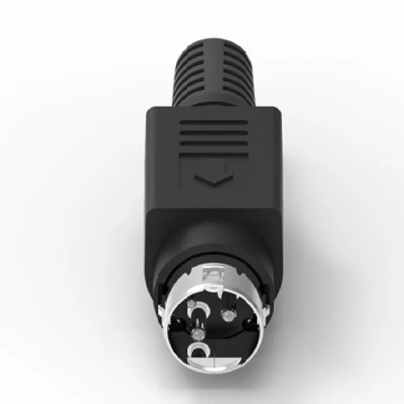 DIY Assembly Type 4 Pin Power DIN R7B Male Connector