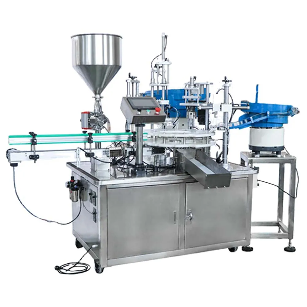 Automatic Monoblock Rotary Glass Plastic Alcohol Spray Bottle Lens ...