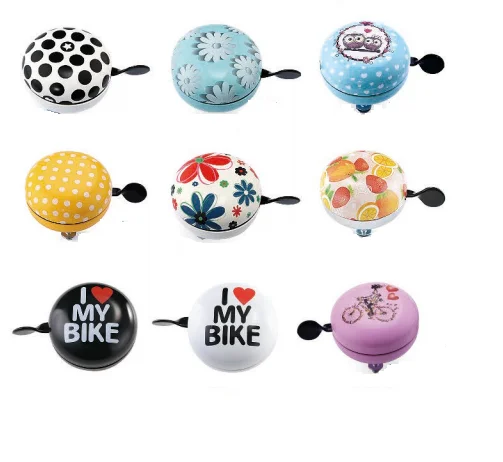 Custom Aluminum Alloy Bicycle Bells - 80mm for Thick Handlebars