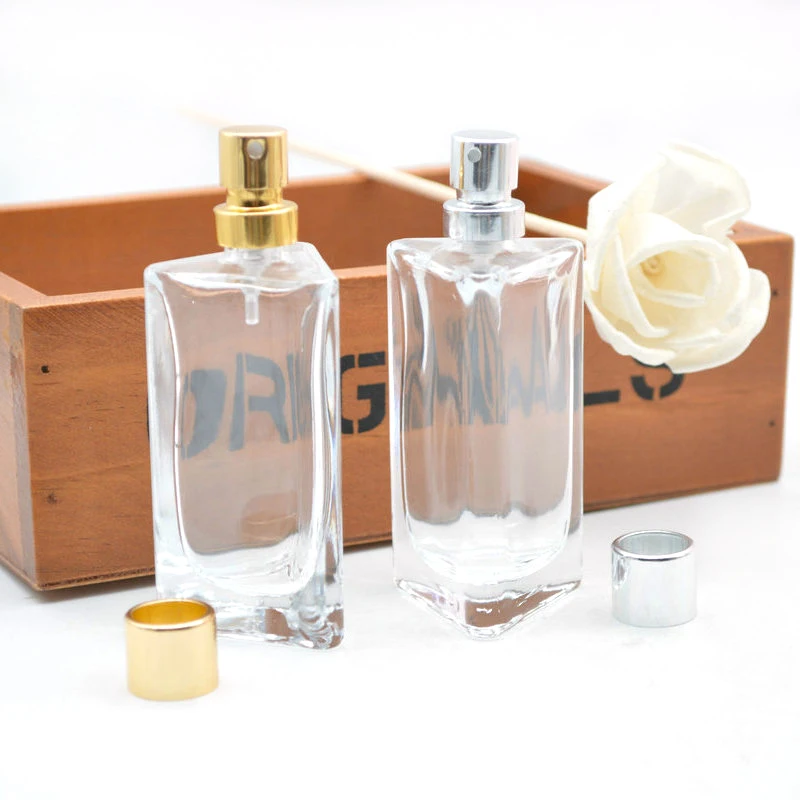 Wholesale 33ml Triangle Perfume Bottles Glass Perfume Spray Bottle ...