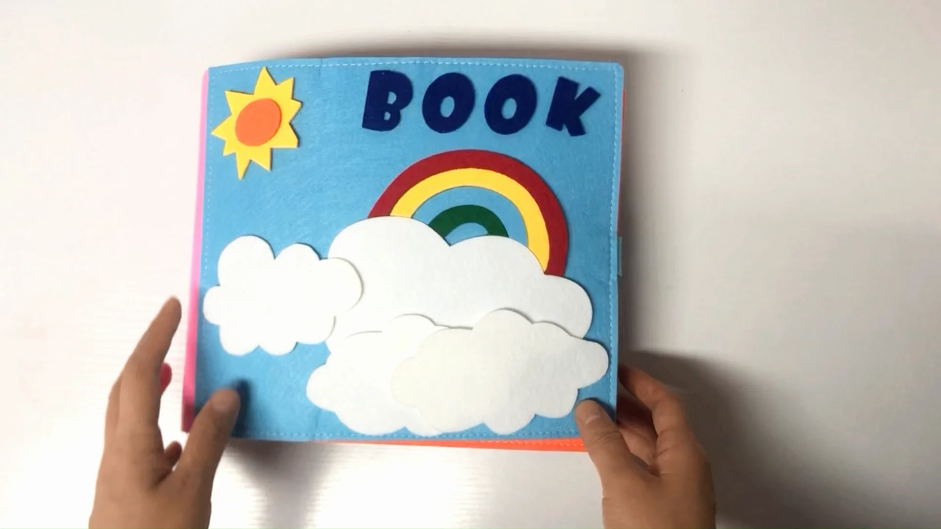 Handmade Diy Kids Education Toys Felt Busy Baby Book - Buy Felt Book ...