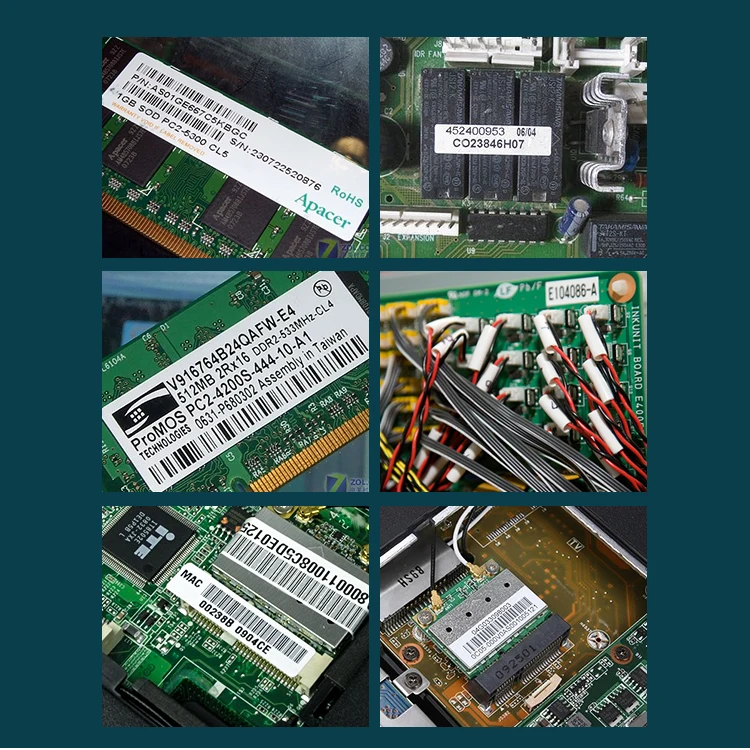 High Temperature Polyimide Adhesive Labels for PCB Marking