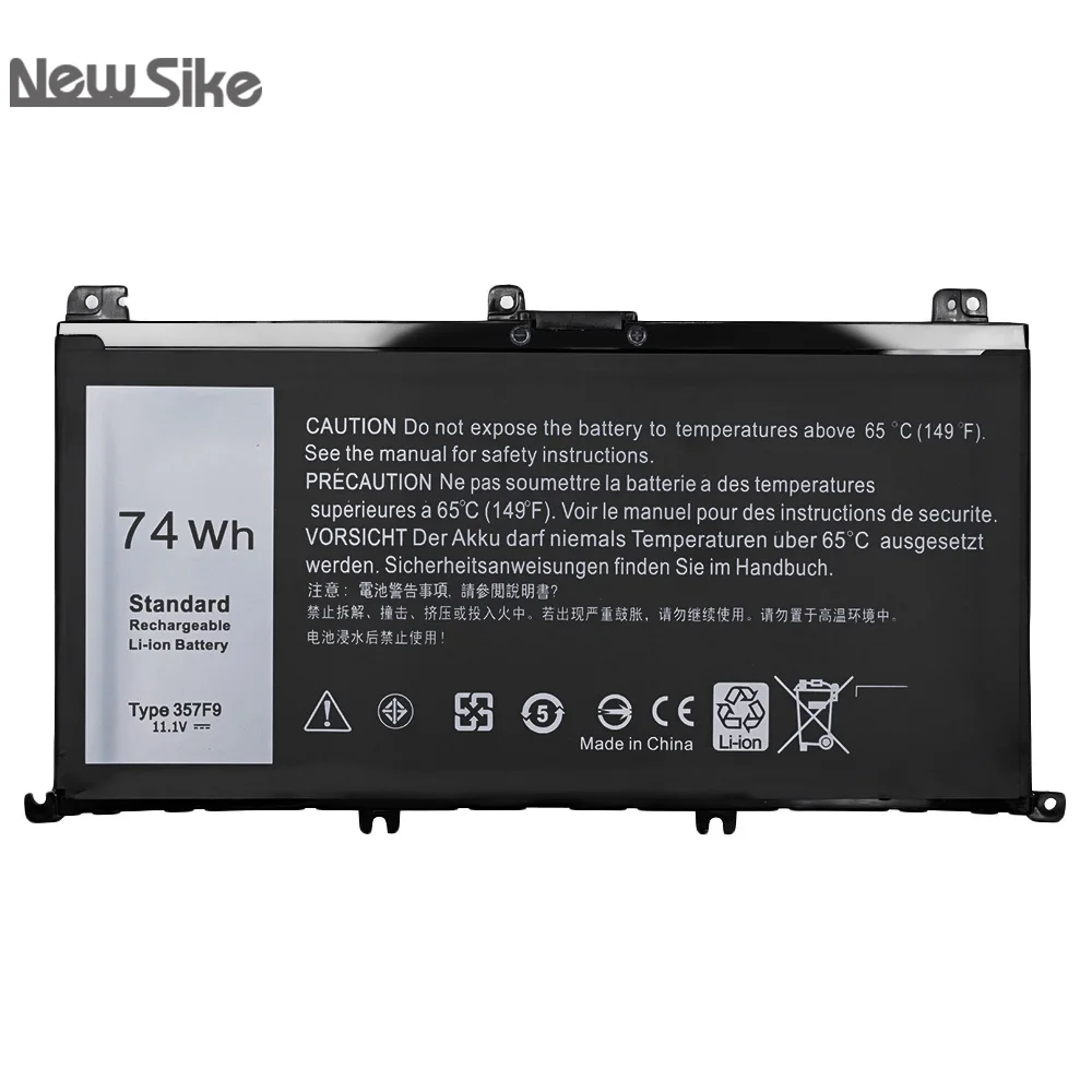 357F9 74Wh Laptop Battery 357F9 for Dell Inspiron 15 7000 7557 7559 ...