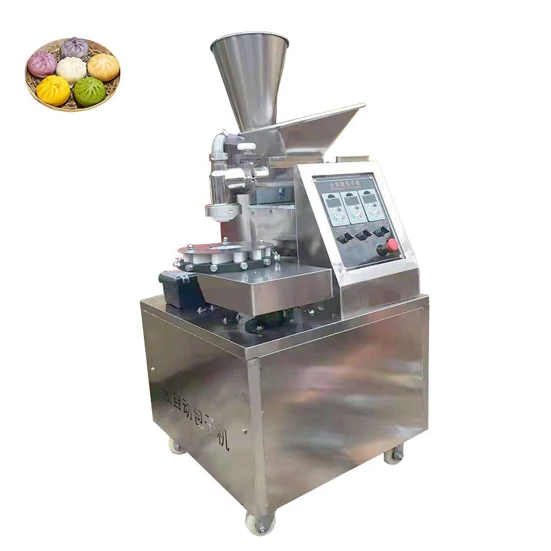 Stainless Steel Automatic Steamed Bun Baozi Momo Machine Soup Dumpling ...
