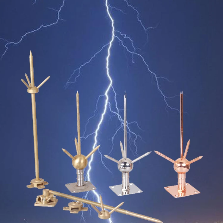 Hot Selling 2025 ESE Lightning Protection Rod - Affordable Copper Lightning Rod for Effective ...