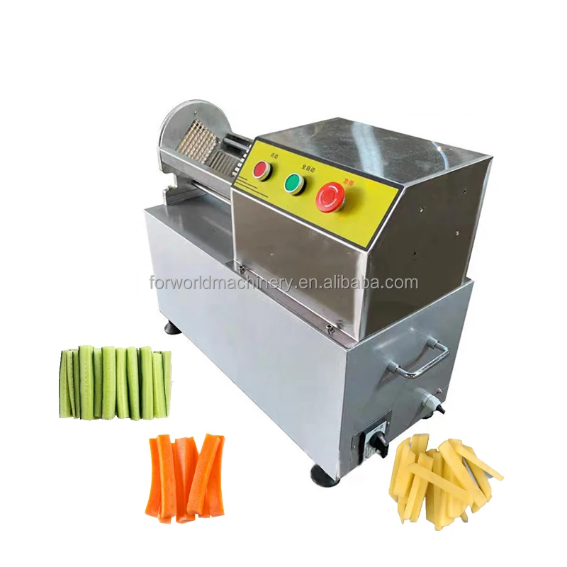 Electric Vegetable Fruit Strip Cutting Machine - Forward
