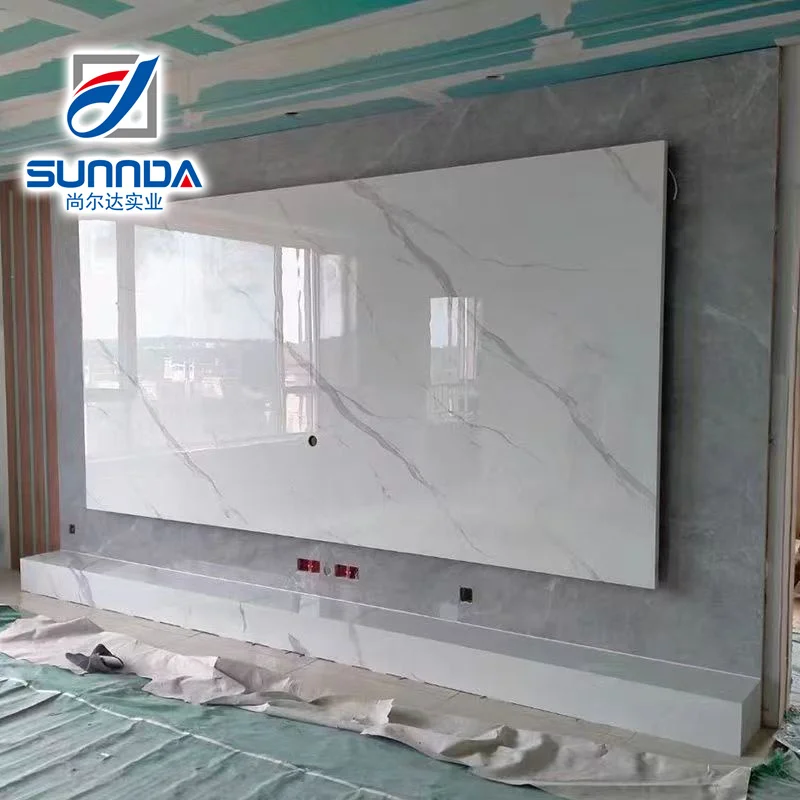 TV Unit Slab Tiles - Luxury Slim Slabs for Modern Living