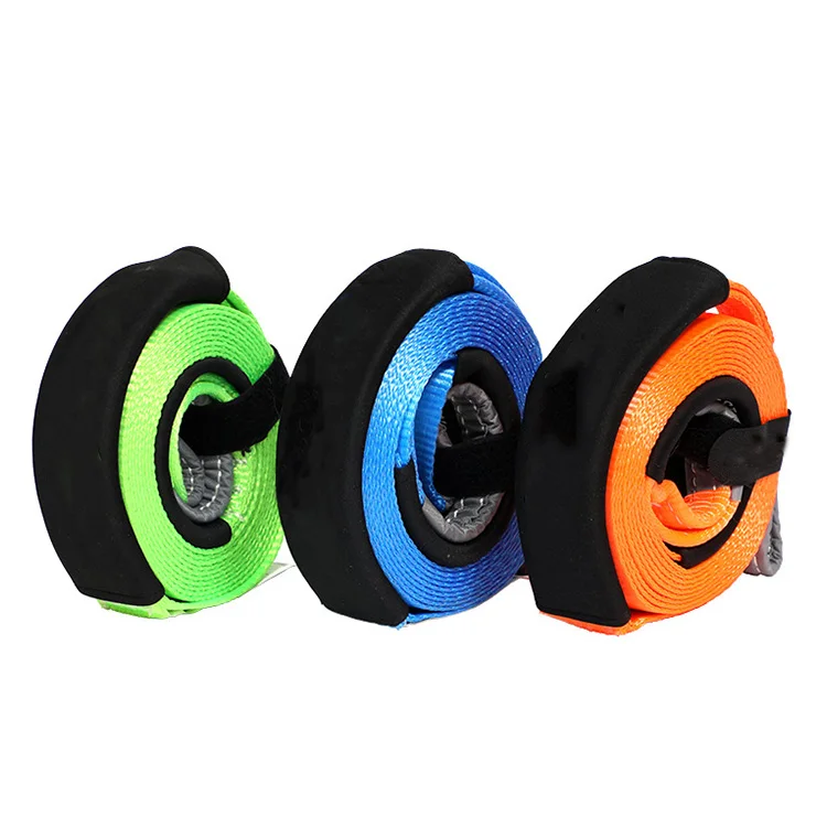 Heavy Duty 4x4 Off Road 2" X 30ft 5t Vehicle Tow Trailer Winch Straps ...