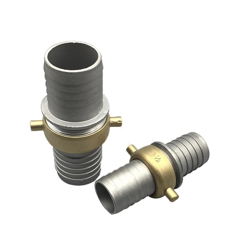 Aluminum And Brass Nuts Inside Male Pin Lugs 1/2 Barb Cam Lock Fittings ...
