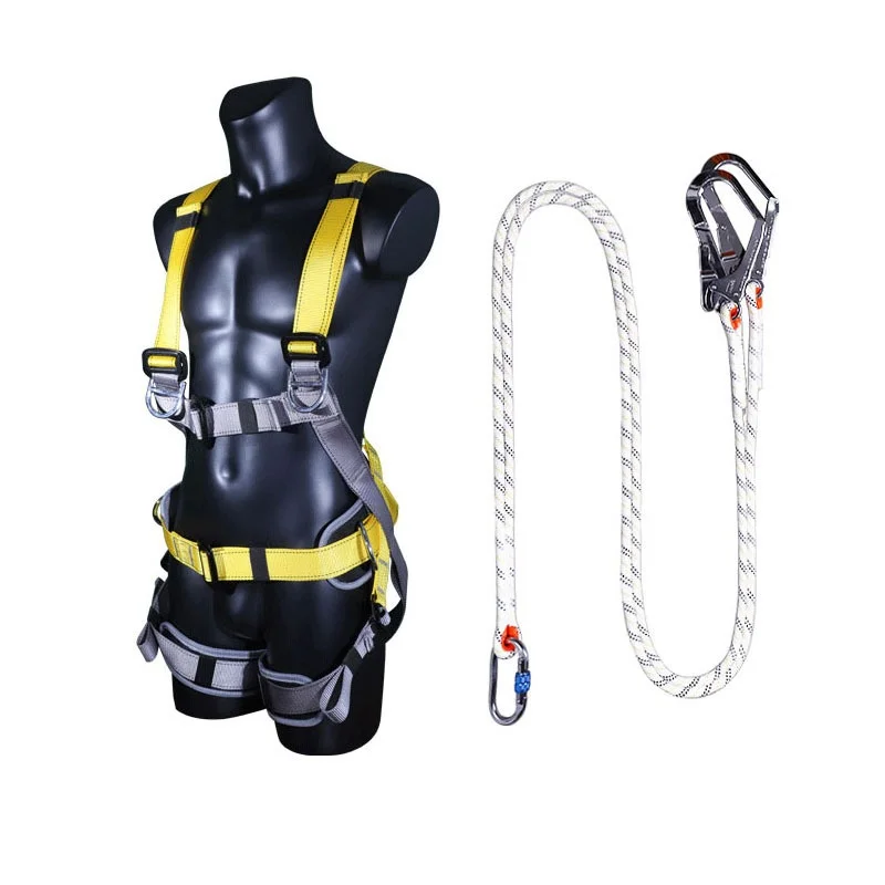Full Body Five-Point Safety Harness with Waist and Leg Pads Outdoor ...