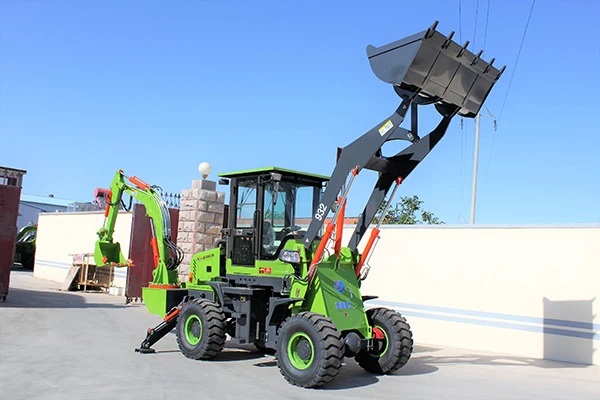 Mini Small Tractor Articulated Towable Backhoe Loader,Excavator Loader ...