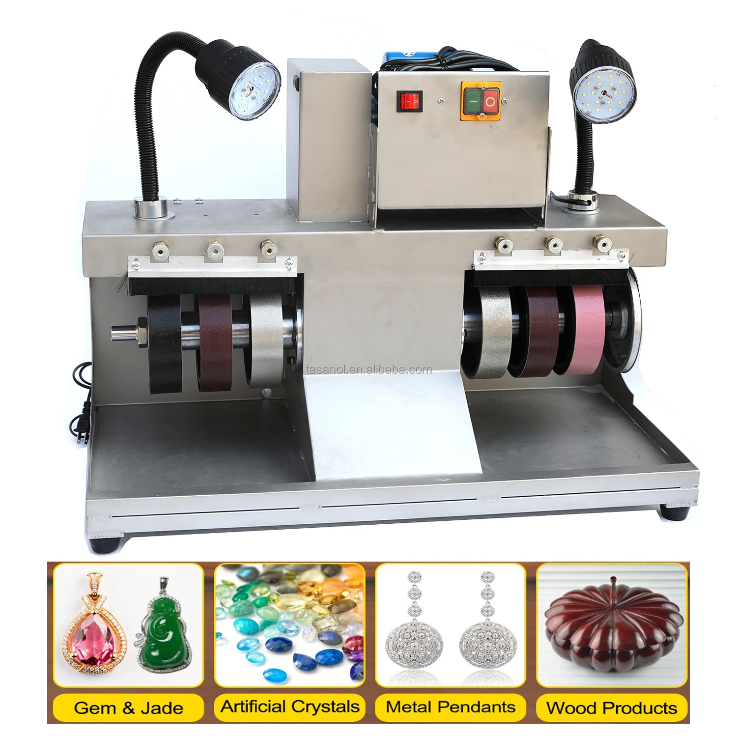2024 NEW Arrivals 6 Inch Lapidary Machine for Cabochon Polishing