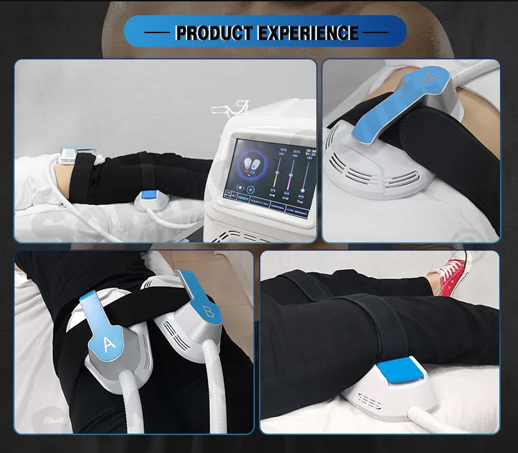 Professional 4 5 Handles Ems Body Sculpting Workout Muscle Stimulator ...