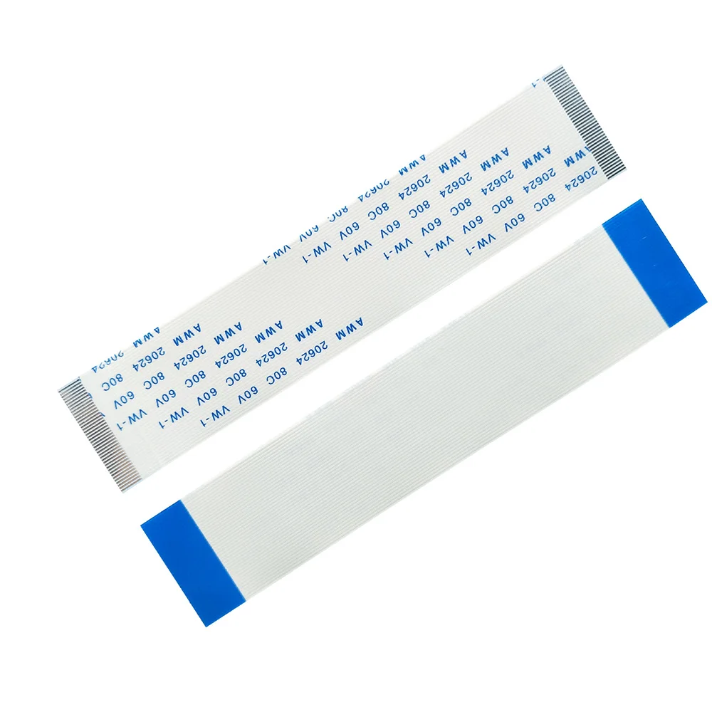 Custom Ffc Cables Awm 20624 80c 60v Vw-1 0.5mm Pitch 50pin 500mm Same ...