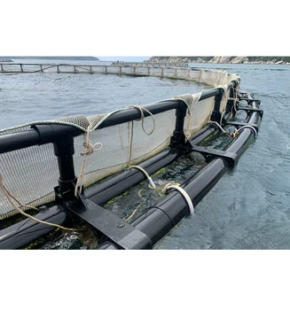 Hdpe Floating Fish Farming Cage Hdpe Bracket For Fish Hdpe Double Pipe ...