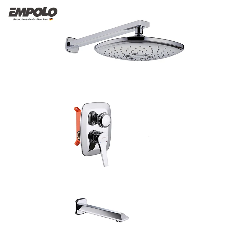 Empolo Project Wholesale Concealed Shower System Chrome Hand Shower Set ...