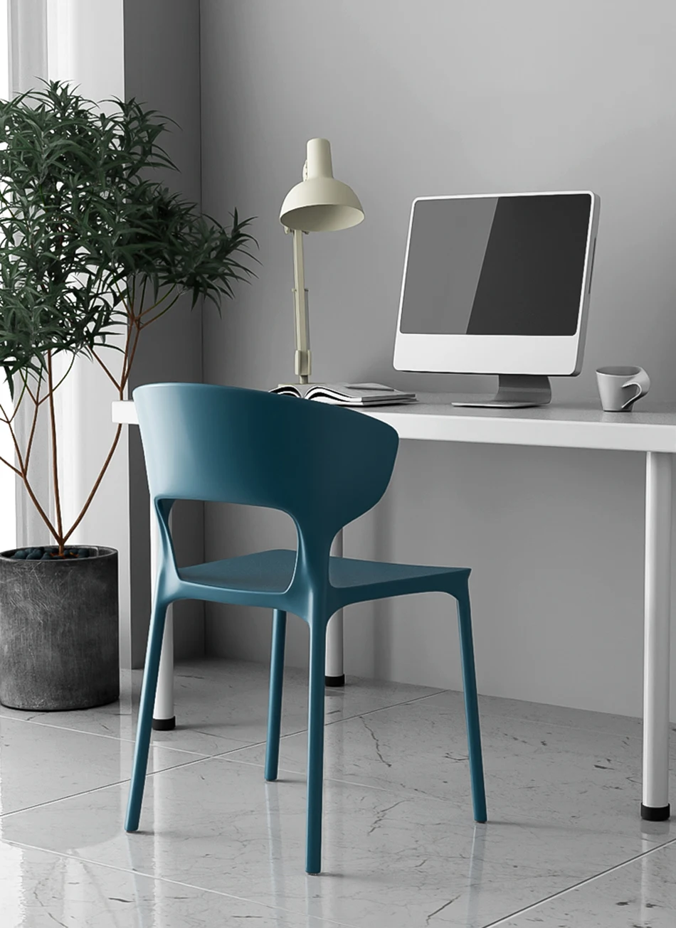 Modern Stackable Dining Plastic Chair for Restaurants & Cafes - OEM ...