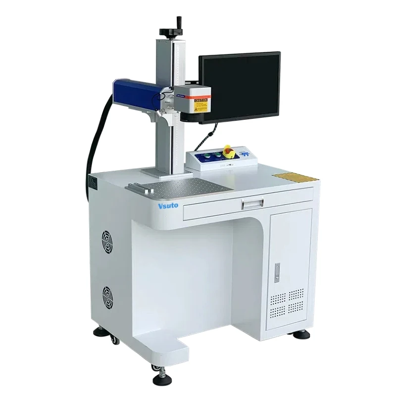 Efficient And Fast 20w Benchtop Fiber Laser Marking Machine For ...