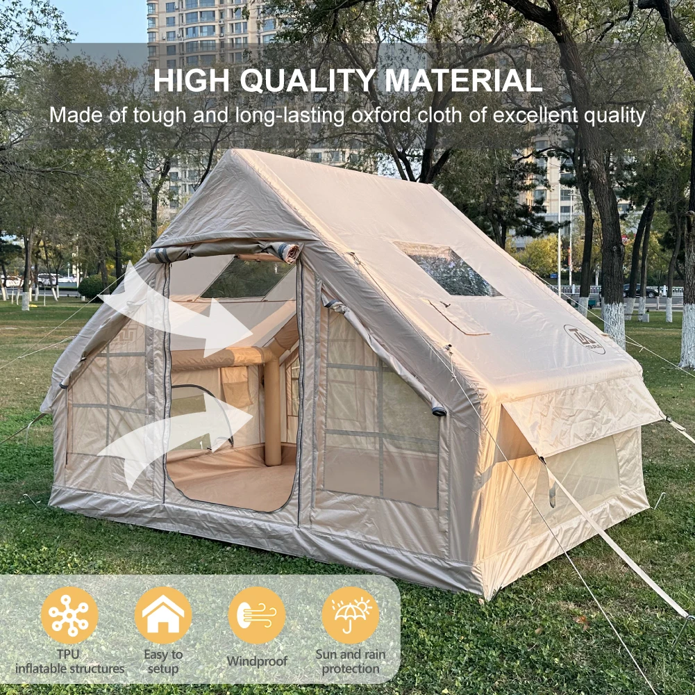 Tourus Newly Large Inflatable Tunnel Camping Tent Air Tube Outdoor Tent ...