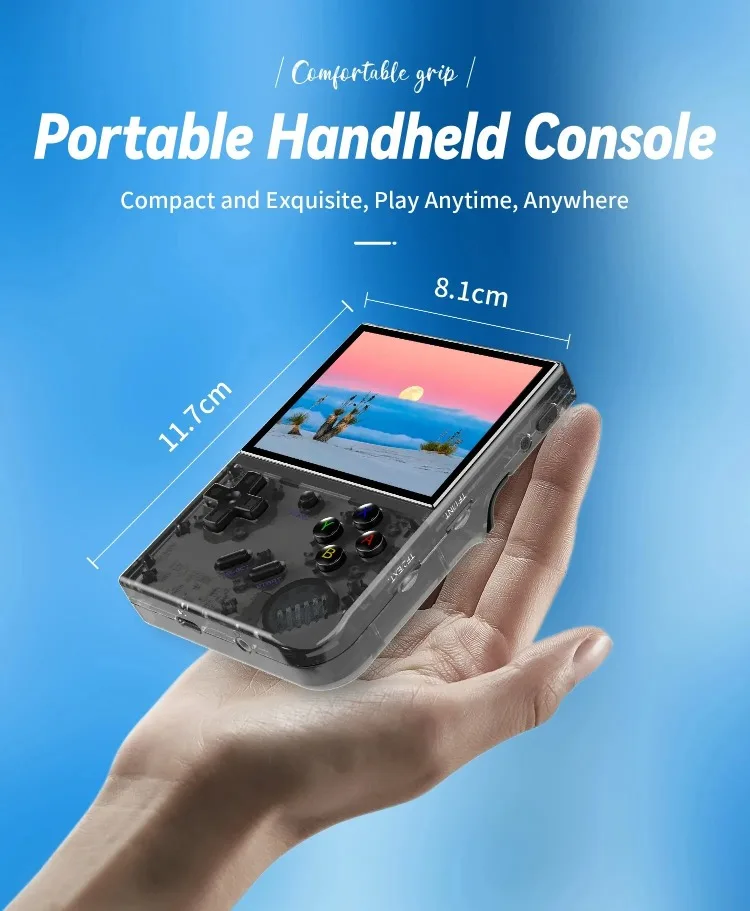 RG35XX PLUS Handheld Game Console 3.5'' IPS Screen Output Streaming ...