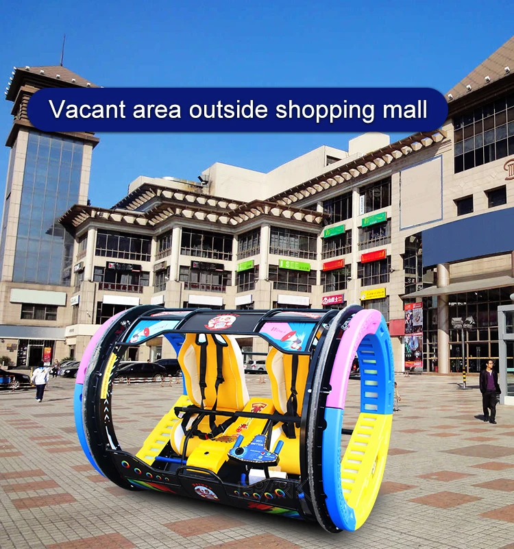 360 Degree Remote Control Rolling Car Outdoor Carnival Ride 360 Rolling ...