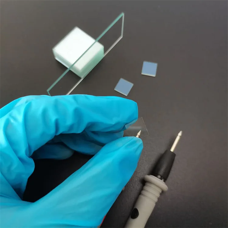 ITO FTO Conductive Coated Transparent Electrode Glass Tempered Glass ...