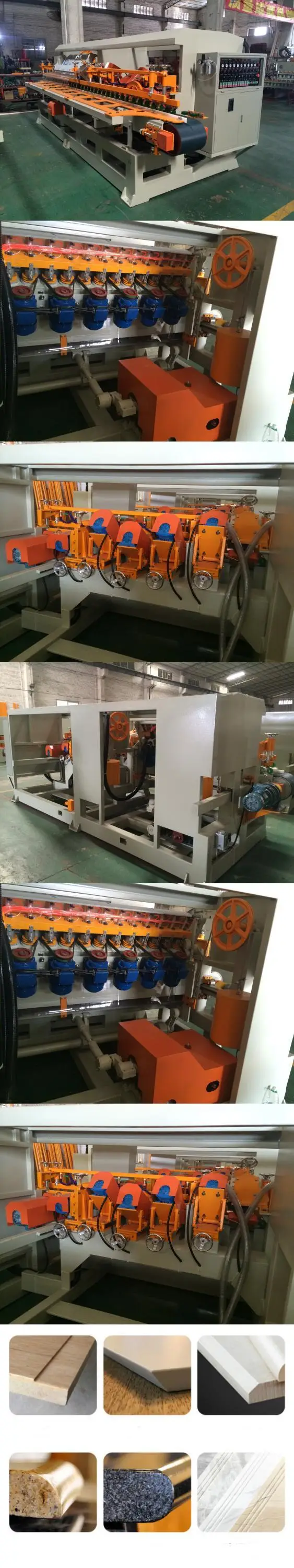 14 Heads Ceramic Arc Edge Polishing Machine - Efficient & Durable