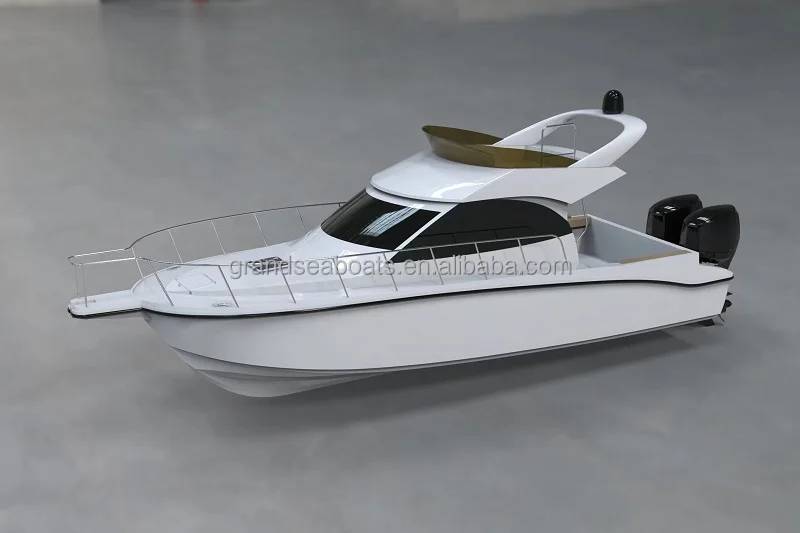 Grandsea 12m/40ft FRP Fishing Boat Pleasure Fishing Cabin Cruiser with ...