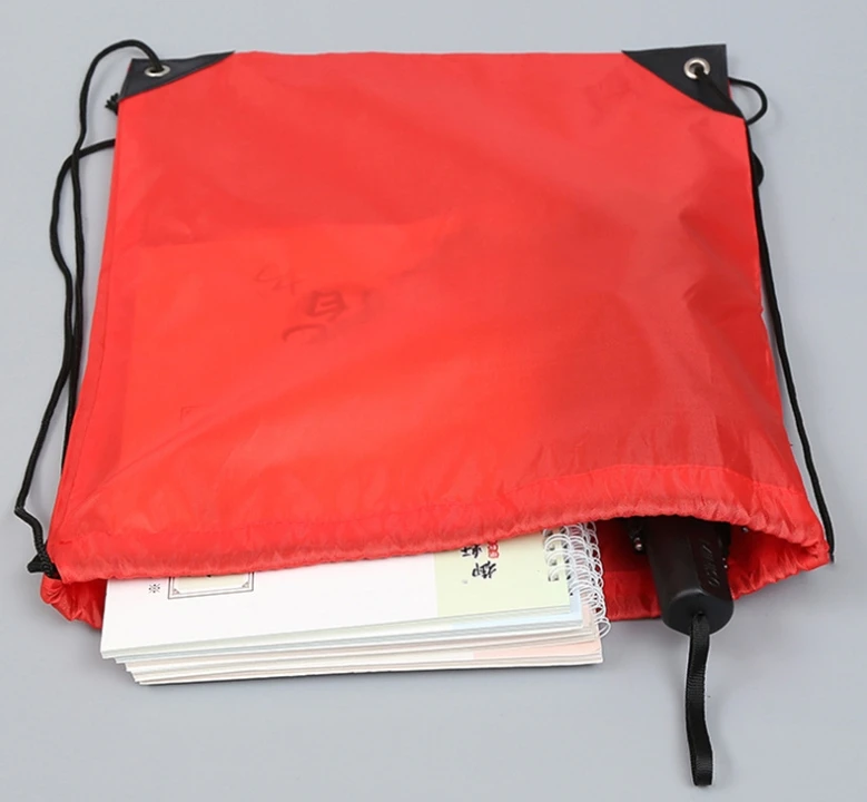 Customized Drawstring Bag - 210D Polyester Basketball Backpack