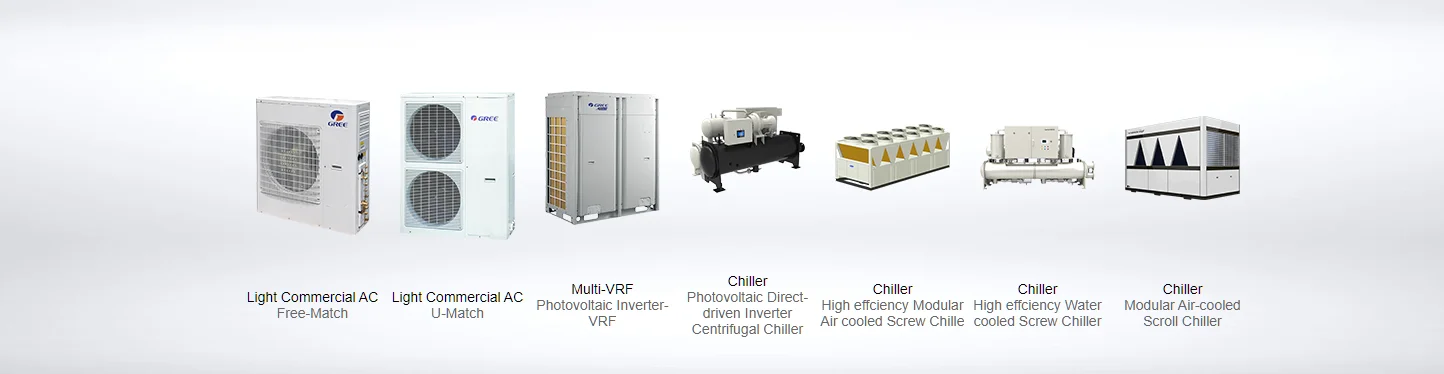 Solar Power Multi Split AC/DC Hybrid Inverter VRF Air Conditioner