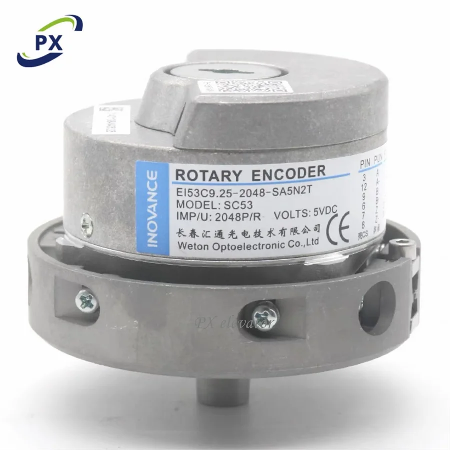 Elevator Spare Parts Weton Elevator Rotary Encoder Ei53c9.25-2048-sa5n2t-58-n4t Alternative To ...