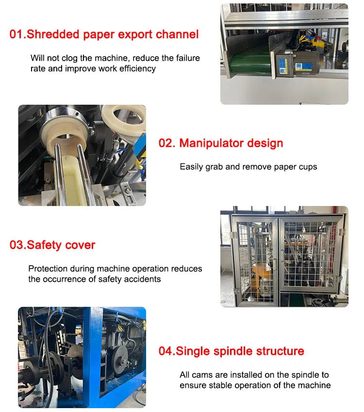 China Double Wall Paper Cup Forming Machine Make Paper Cups Making Machines For Small Businesses ...