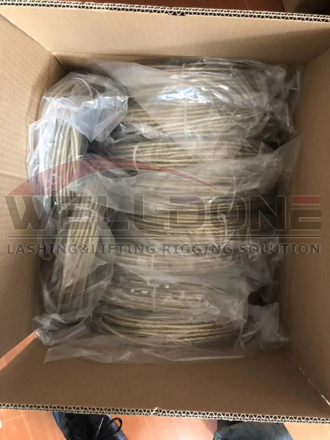 PVC Coated Copper Plating TIR Cable for Truck & Container