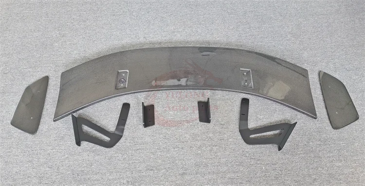 Porsche 981 Gooseneck Carbon Fiber Rear Spoiler - YL Brand