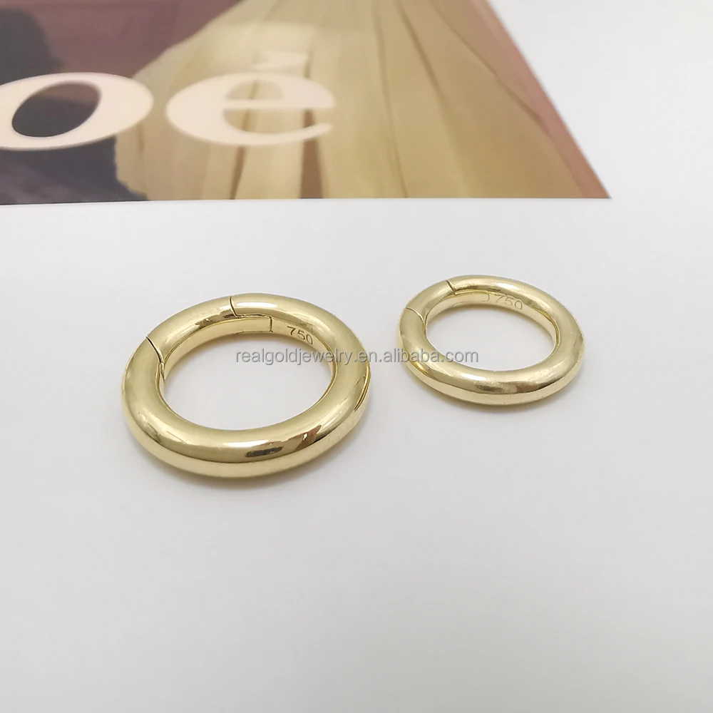 Pure 18K Gold Clasps - Durable & Versatile Jewelry Findings