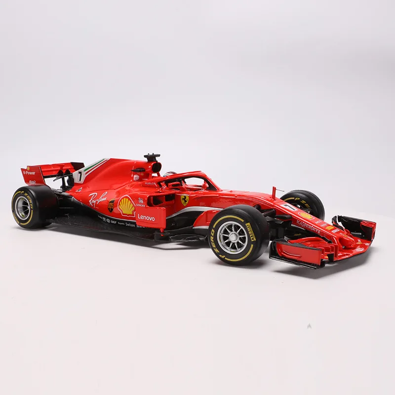 1: 18 Car Models Scale Simulation Collection Diecast Toy Formula Sf71h ...