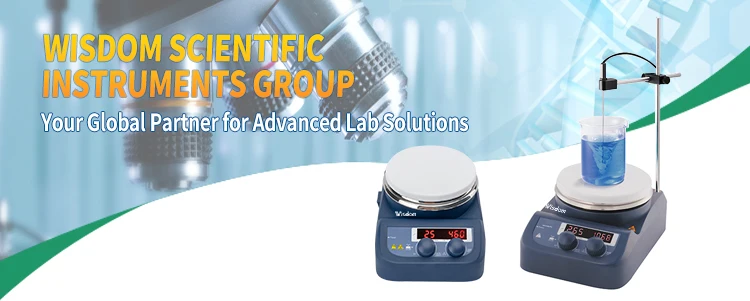 LED Digital Magnetic Hotplate Stirrer Automatic Electric Heating Lab ...