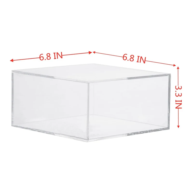 Custom Clear Cube Display Case - Versatile Acrylic Box