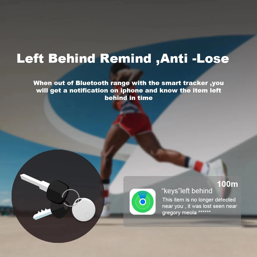 Mfi Certified Bluetooth Key Finder - Smart Air Tag Locator