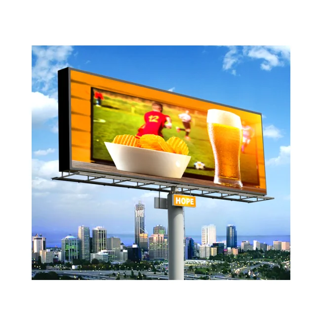Waterproof P8 Fixed Installation Advertisement Screen Panel Led Board ...