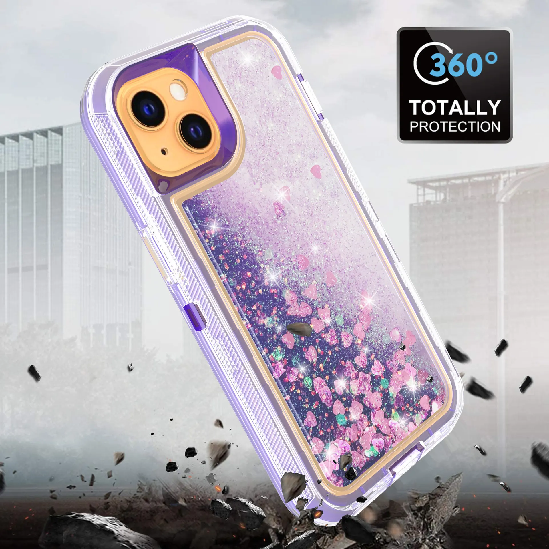 Triple Layer Heavy Duty Defend Case for Iphone 13 Pro
