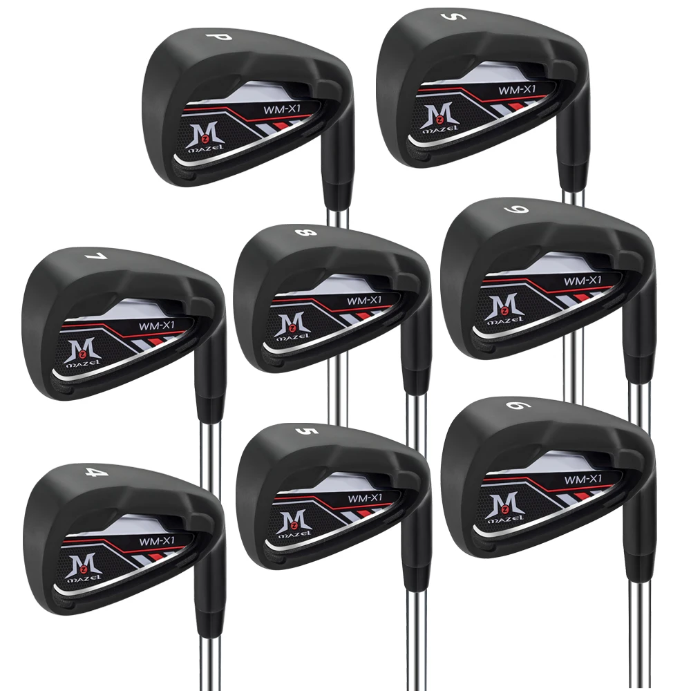 Mazel Golf Irons Individual,Golf Iron Set For Men (4,5,6,7,8,9,Pw,Aw,Sw) Right Handed Golf Club ...
