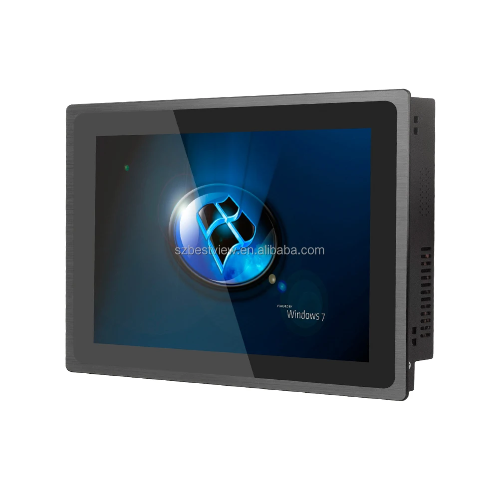 7 Inch Tft 1024x600 Lcd Monitor True Flat Industrial Capacitive Touch ...