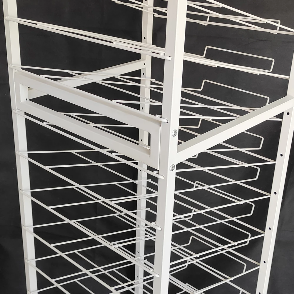 Multilayer Office Wrapping Paper Bag Metal Display Stand Store 12x12 A4 ...